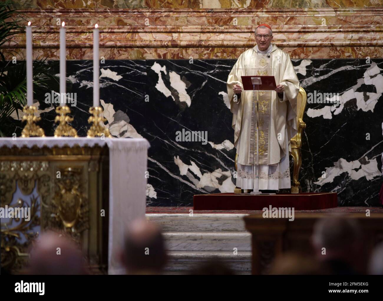 REL; RELIGIOUS INSTITUTIONS;Vatican, 6 May 2021. Holy Mass for the Oath ...