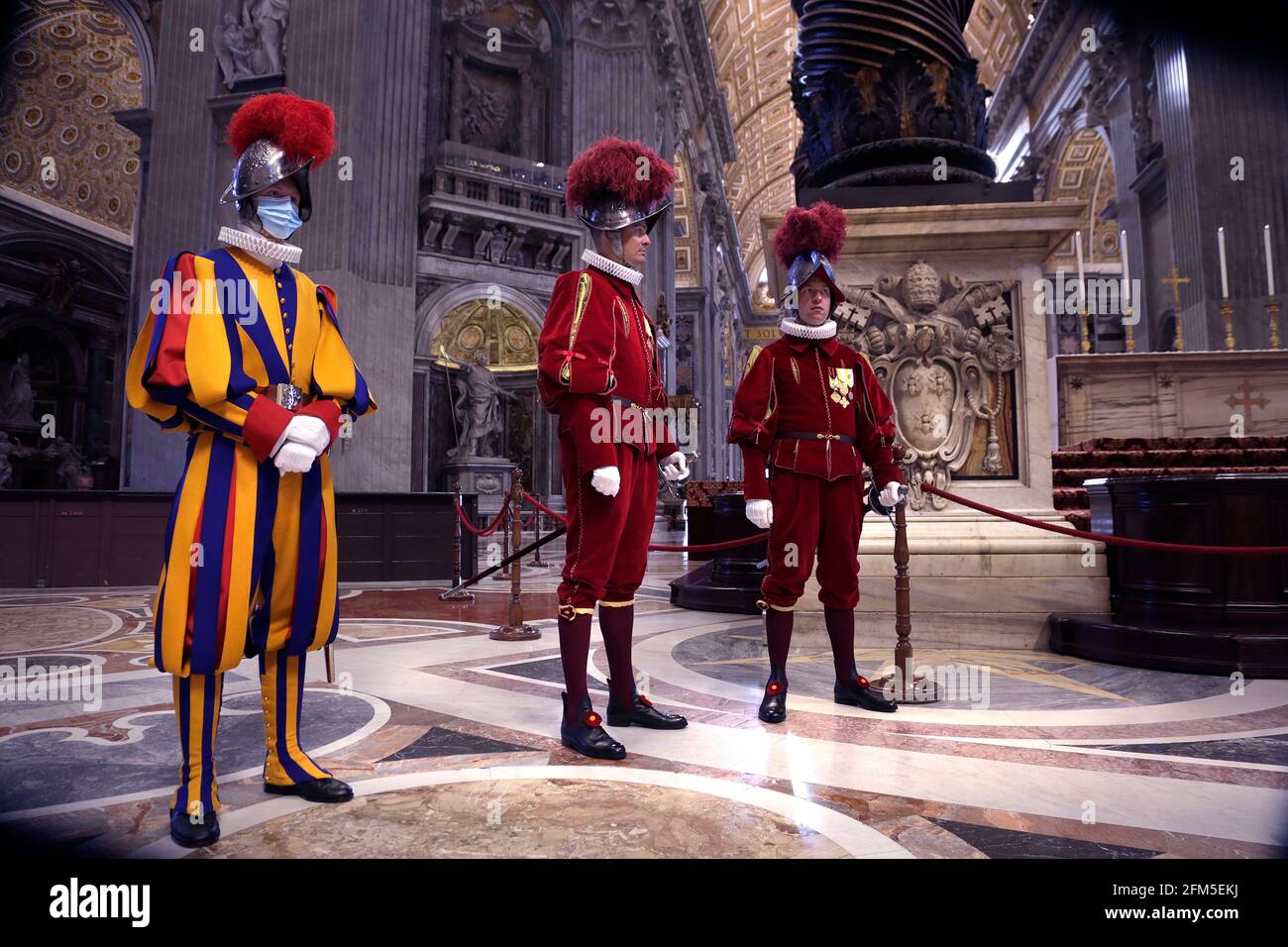 REL; RELIGIOUS INSTITUTIONS;Vatican, 6 May 2021. Holy Mass for the Oath ...