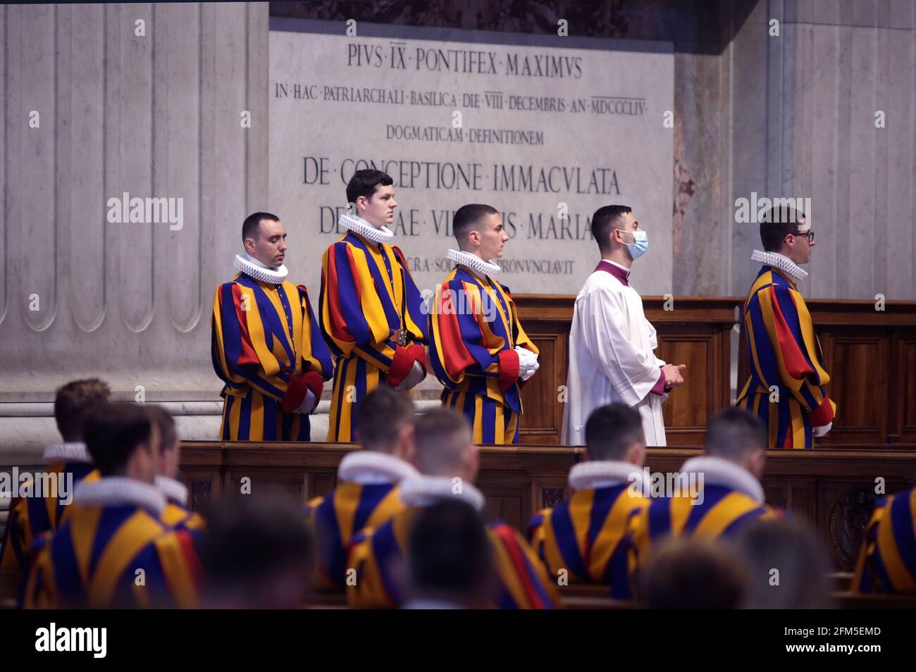 REL; RELIGIOUS INSTITUTIONS;Vatican, 6 May 2021. Holy Mass for the Oath ...