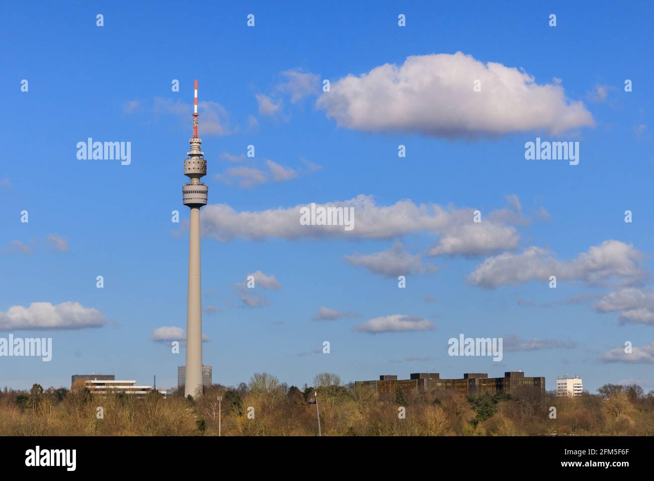 Florianturm (Florian Tower) TV television tower landmark in Dortmund ...