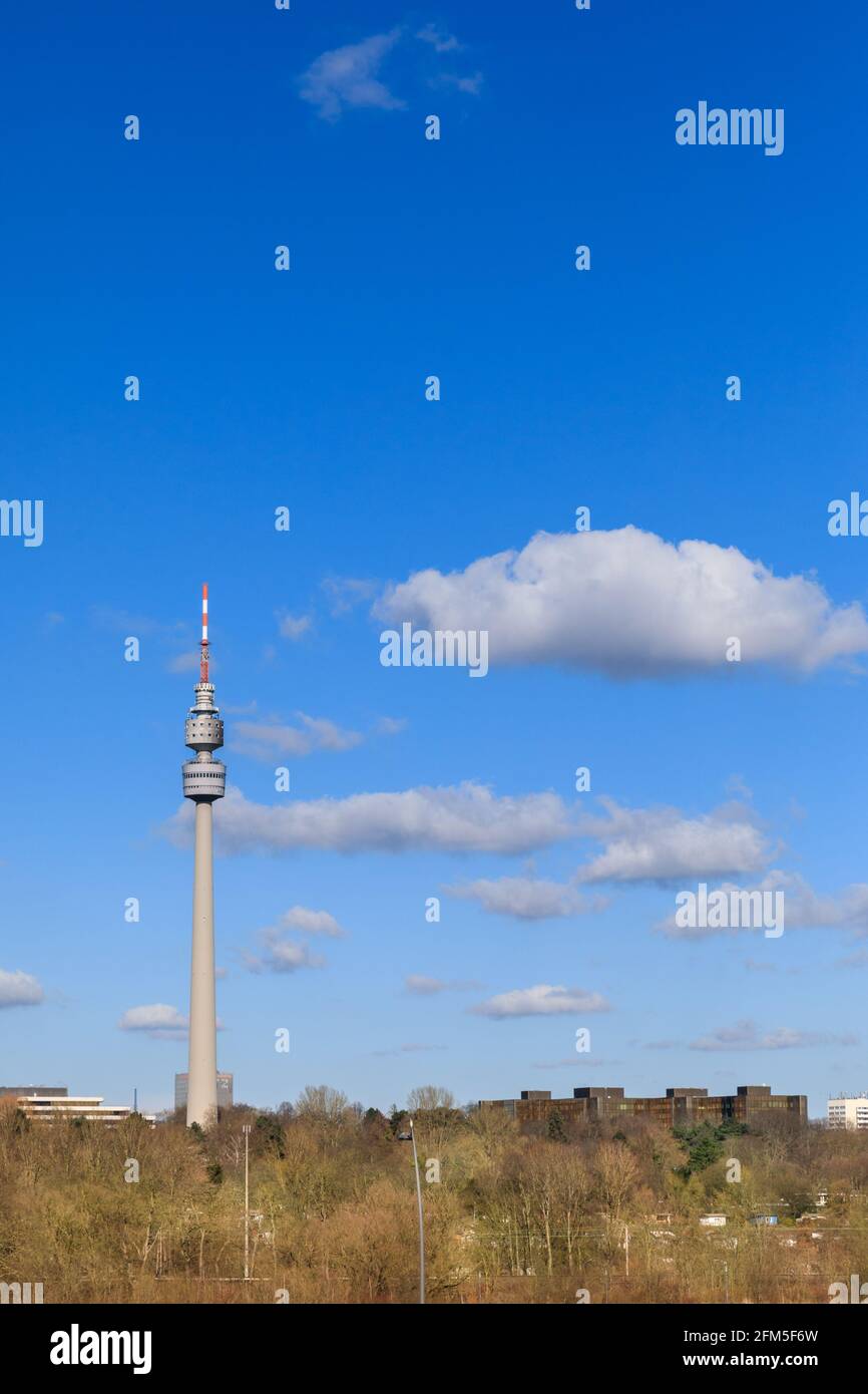 Florianturm (Florian Tower) TV television tower landmark in Dortmund ...