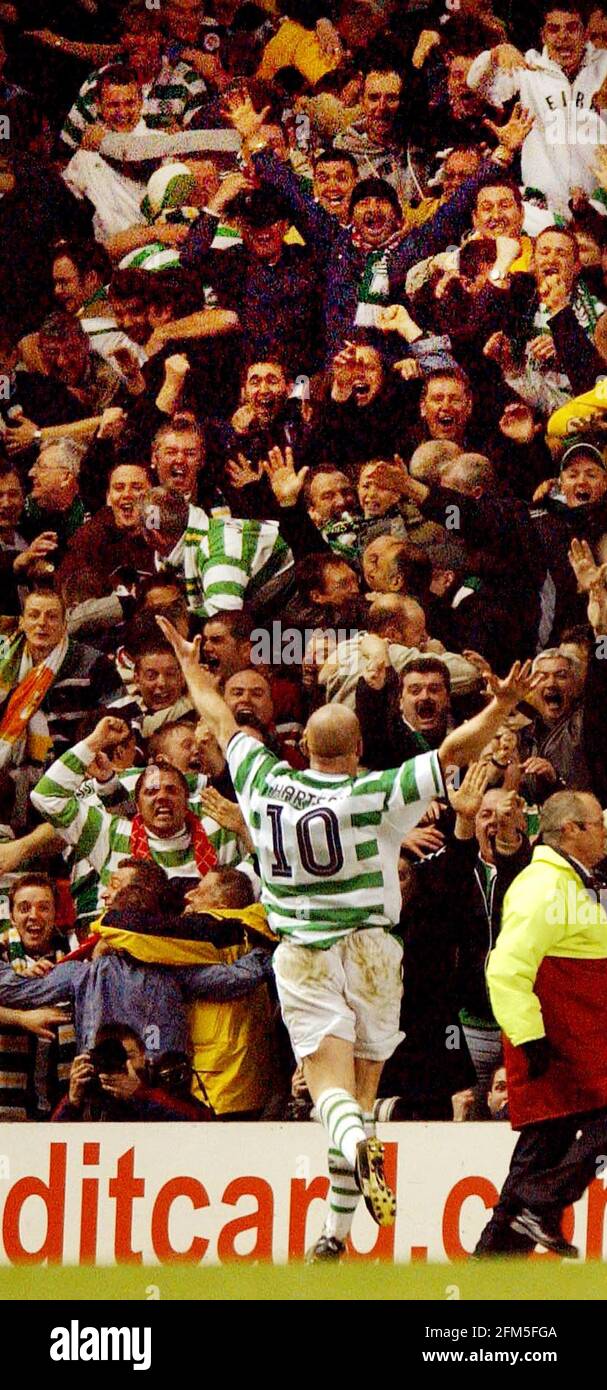 UEFA CUP QUARTER-FINAL 2nd LEG LIVERPOOL V CELTIC 20/3/2003 JOHN ...