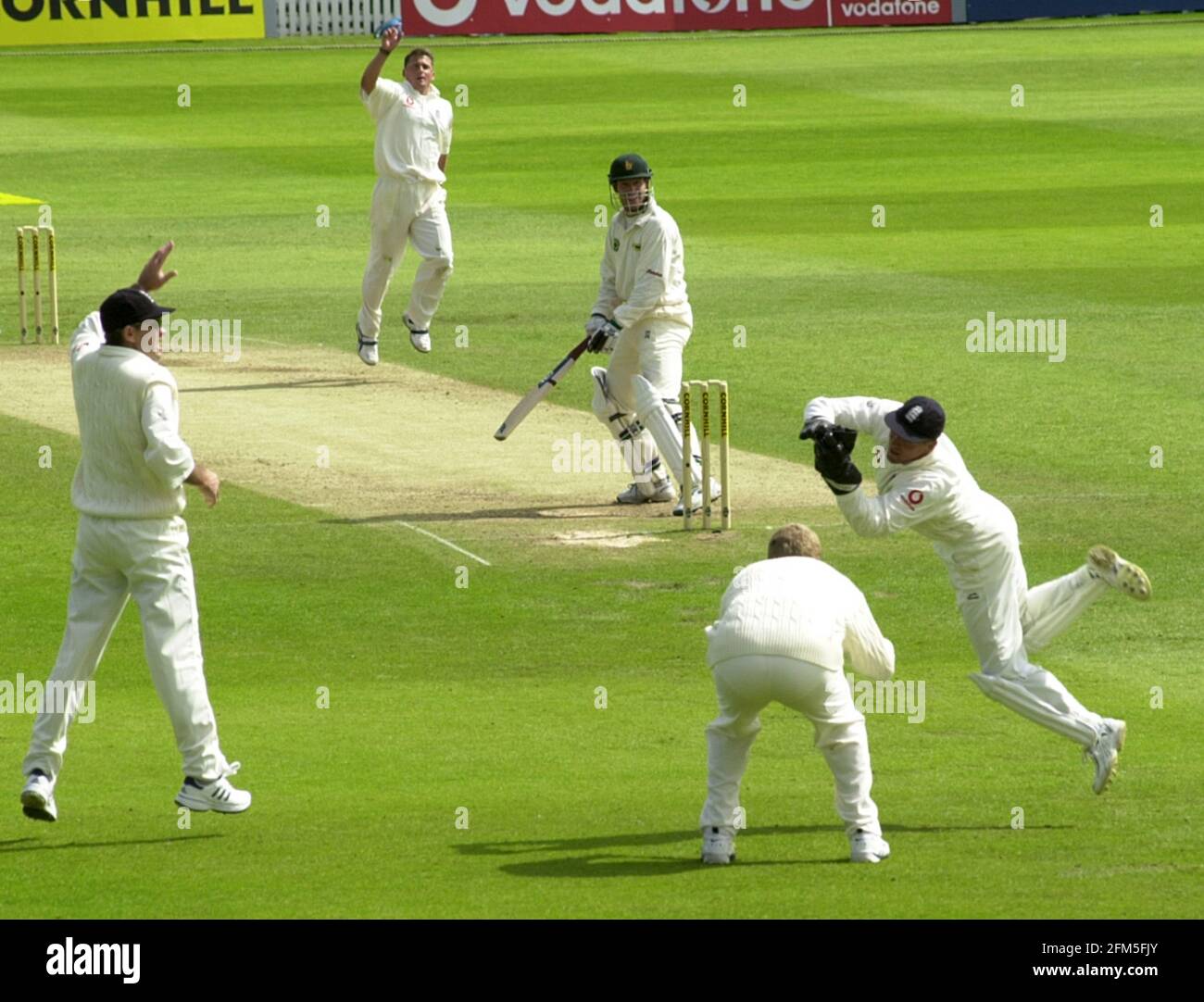 Caught alec stewart hi-res stock photography and images - Alamy