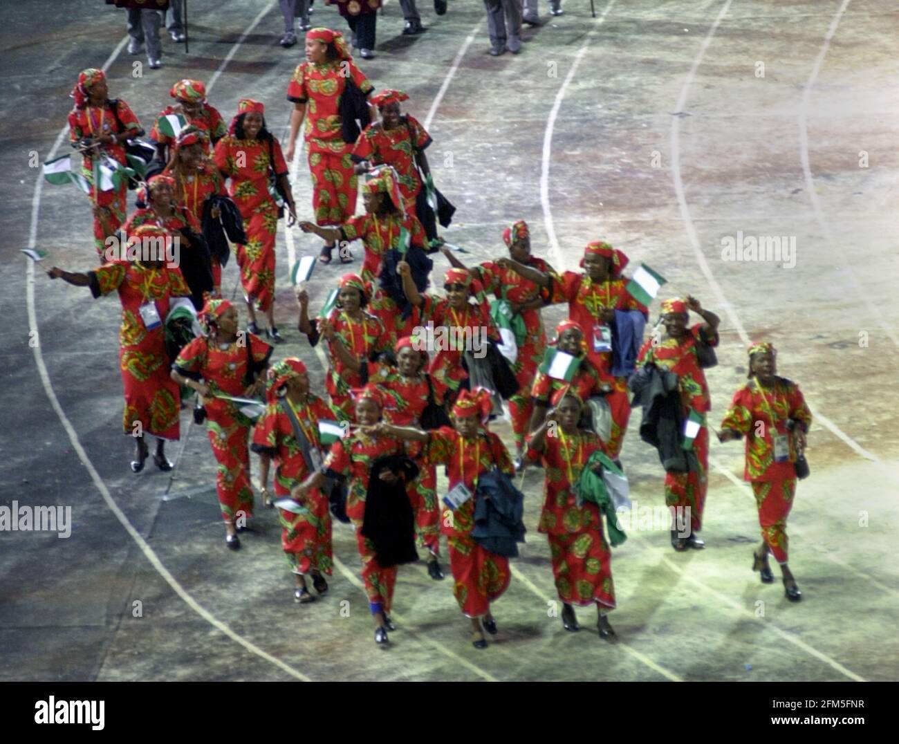 Sydney for the opening ceremony of the 2000 olympic games hi-res stock ...