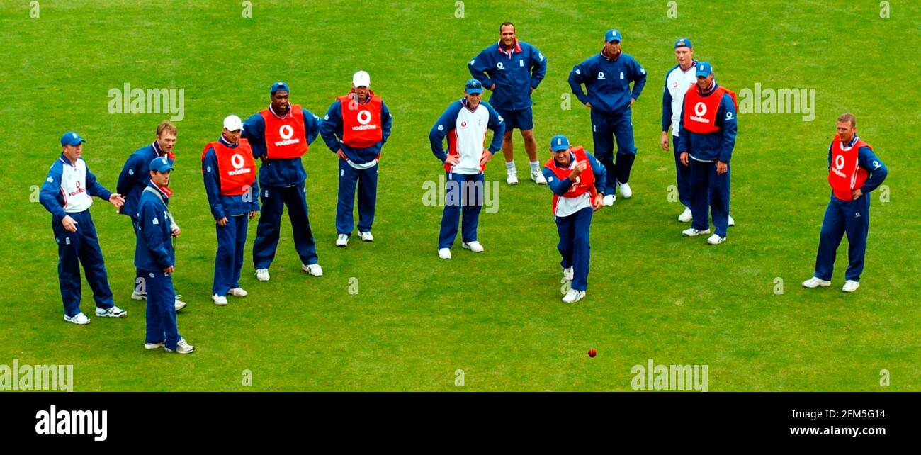 Caddick england training hi-res stock photography and images - Alamy