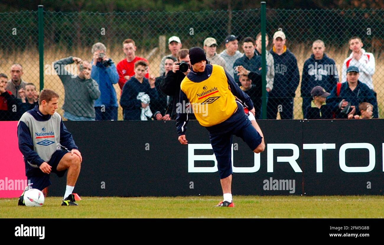 ENGLAND FOOTBALL TEAM TRAINING AT THE WEST RIDING FOOTBALL CENTRE FOR ...