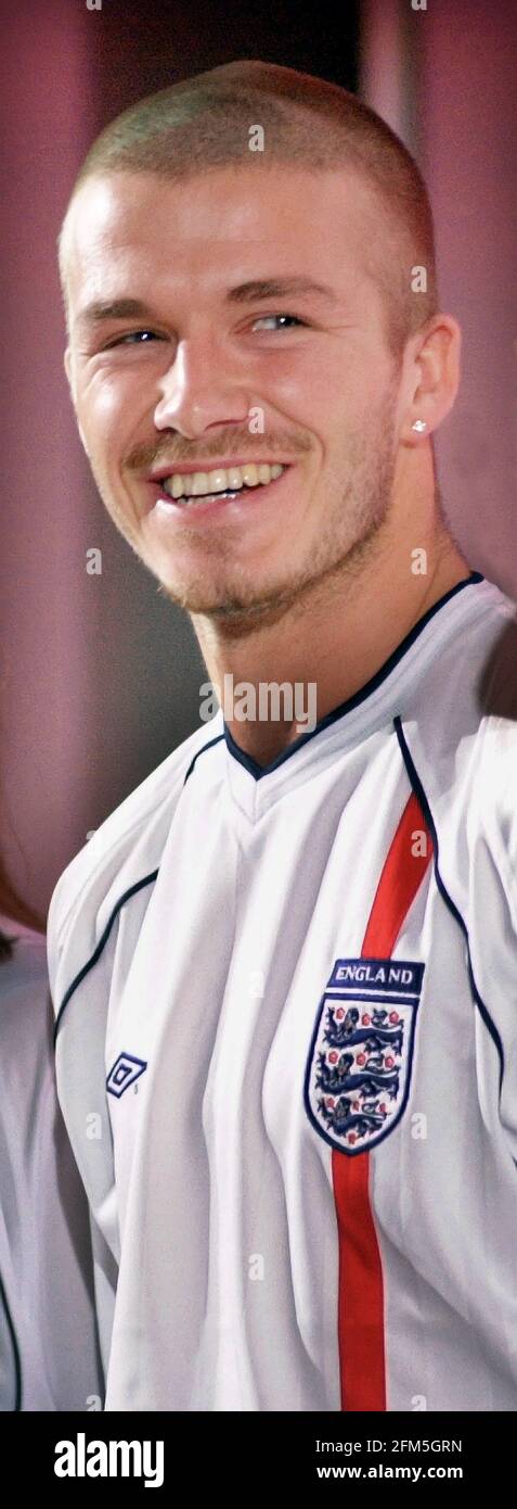 David beckham england kit hi-res stock photography and images - Alamy