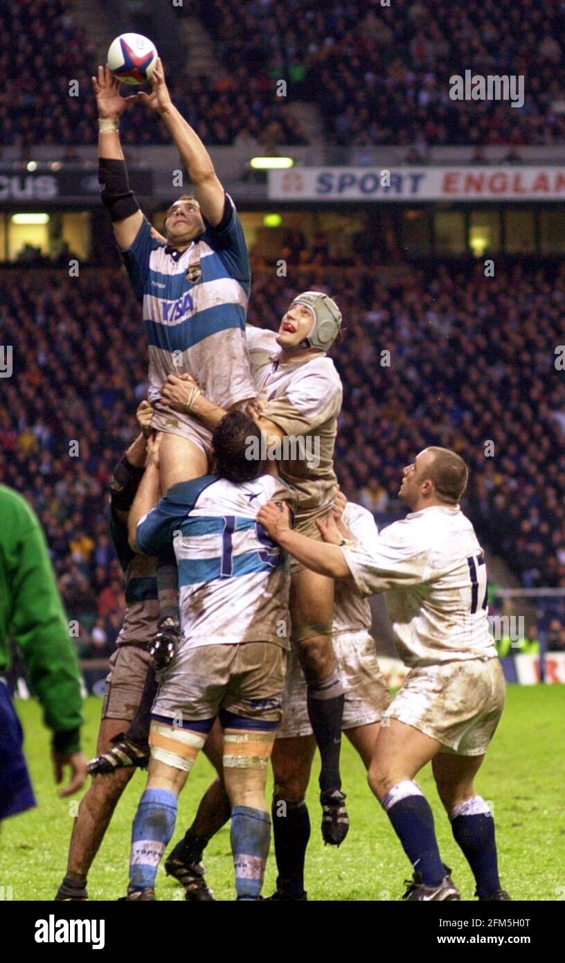 England v argentina rugby hi-res stock photography and images - Alamy
