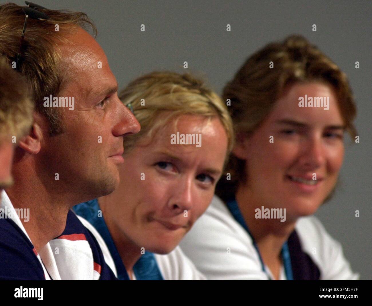 THE OLYMPIC GAMES IN SYDNEY SEPT 2000. 24/9/2000 STEVE REDGRAVE WATCHED ...