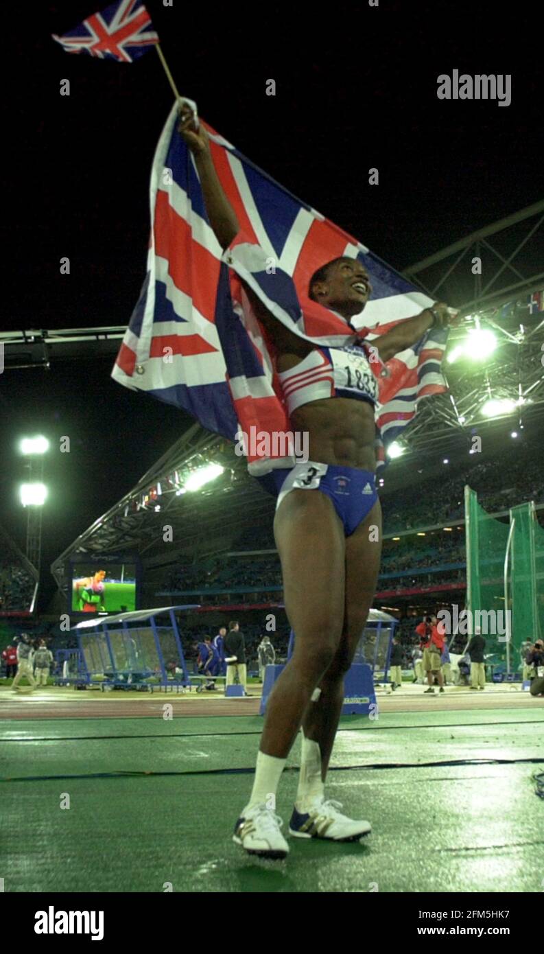 Denise lewis heptathlon hi-res stock photography and images - Alamy