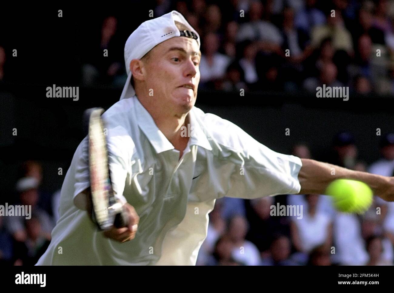 Tennis Wimbledon Championship July 2001 LLEYTON HEWITT v TAYLOR DENT ...
