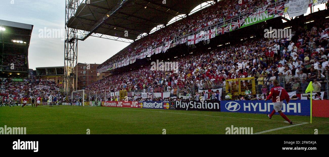 Euro 2000 match England v Germany June 2000 in the Stade de Pays de ...