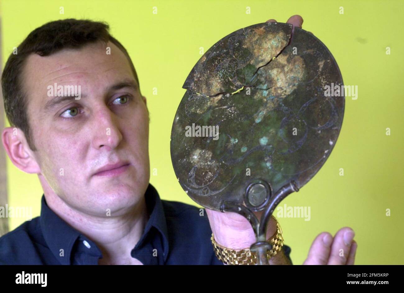 Celtic bronze mirror hi-res stock photography and images - Alamy