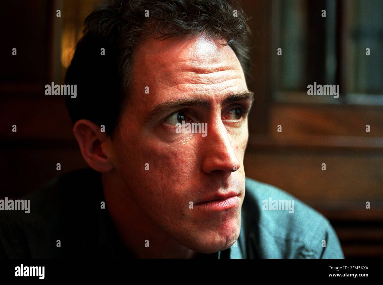 Comedian Rob Brydon February 2001 Stock Photo - Alamy