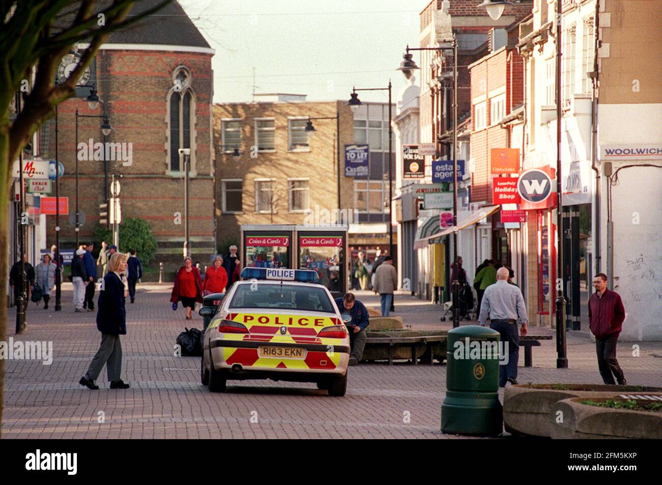 GILLINGHAM TOWN CENTRE FEB 2001 Stock Photo - Alamy