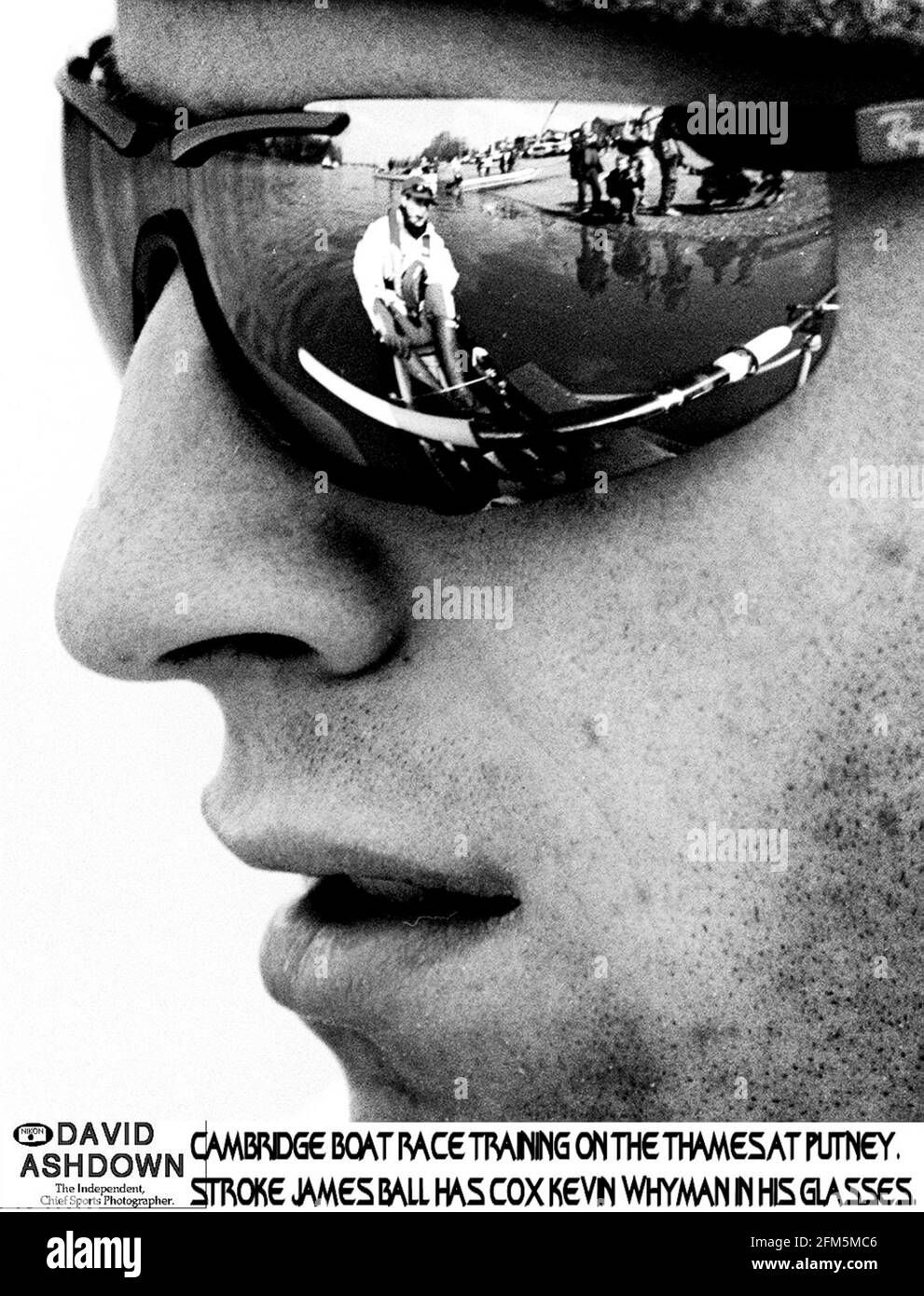 Stroke man James Ball Stock Photo - Alamy