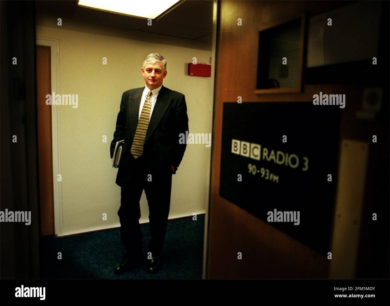 Roger Wright The new controller of BBC Radio 3 Sept 1998 Stock Photo ...