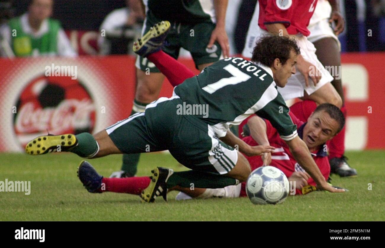 Euro 2000 match England v Germany June 2000 in the Stade de Pays de ...