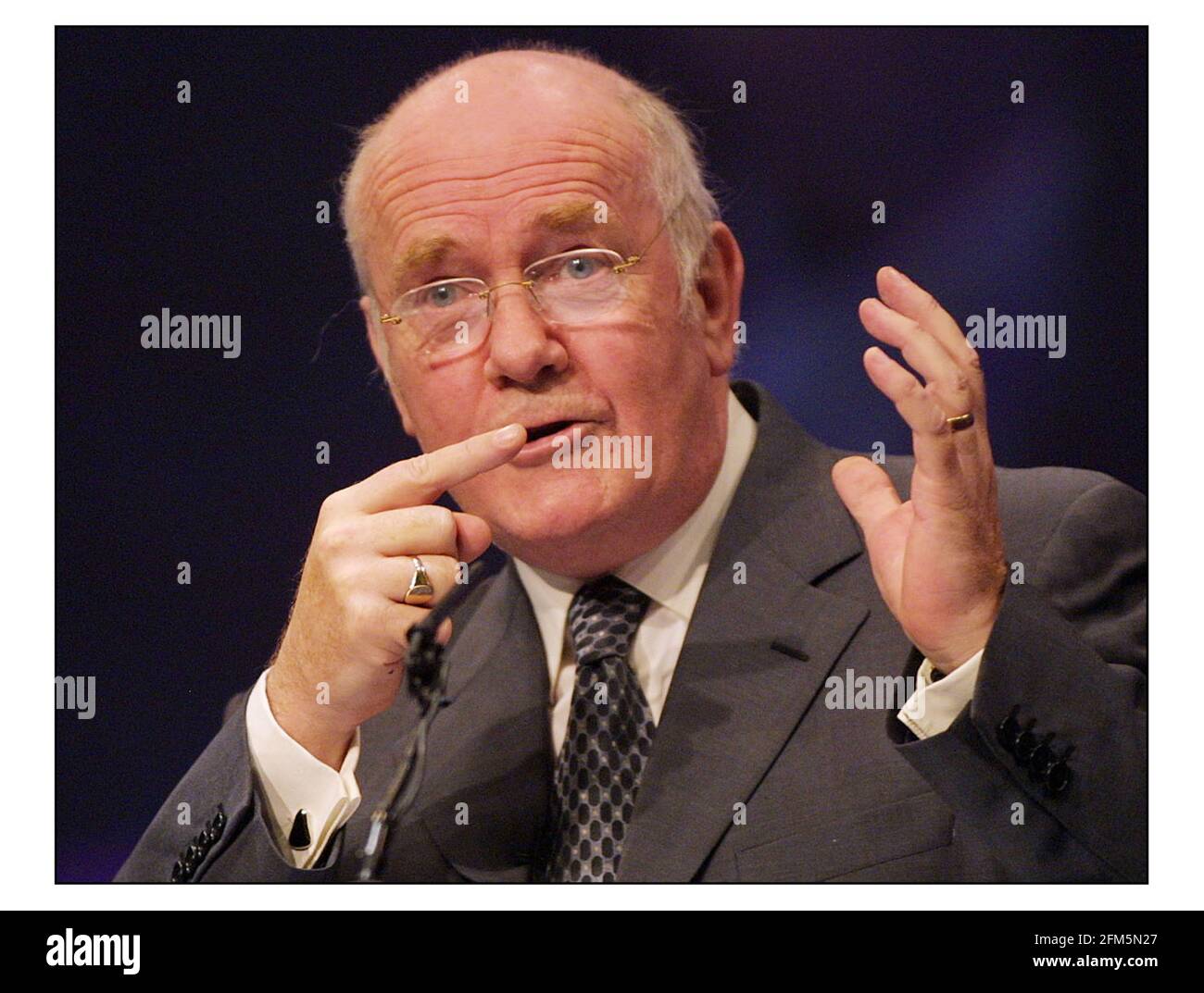 John Reids speech and the vote on Foundation hospital vote. pic David ...