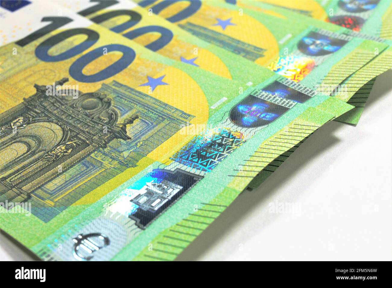 euro banknotes background Stock Photo - Alamy