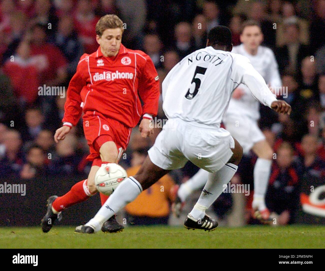 CARLING CUP FINAL MIDDLESBROUGH V BOLTON 29/2/2004 PICTURE DAVID ...