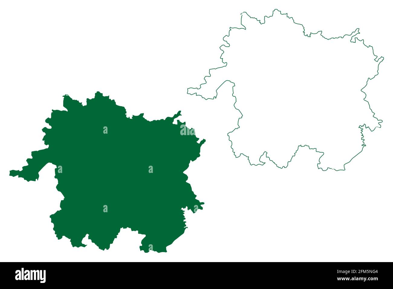 Shivpuri district (Madhya Pradesh State, Gwalior division, Republic of ...