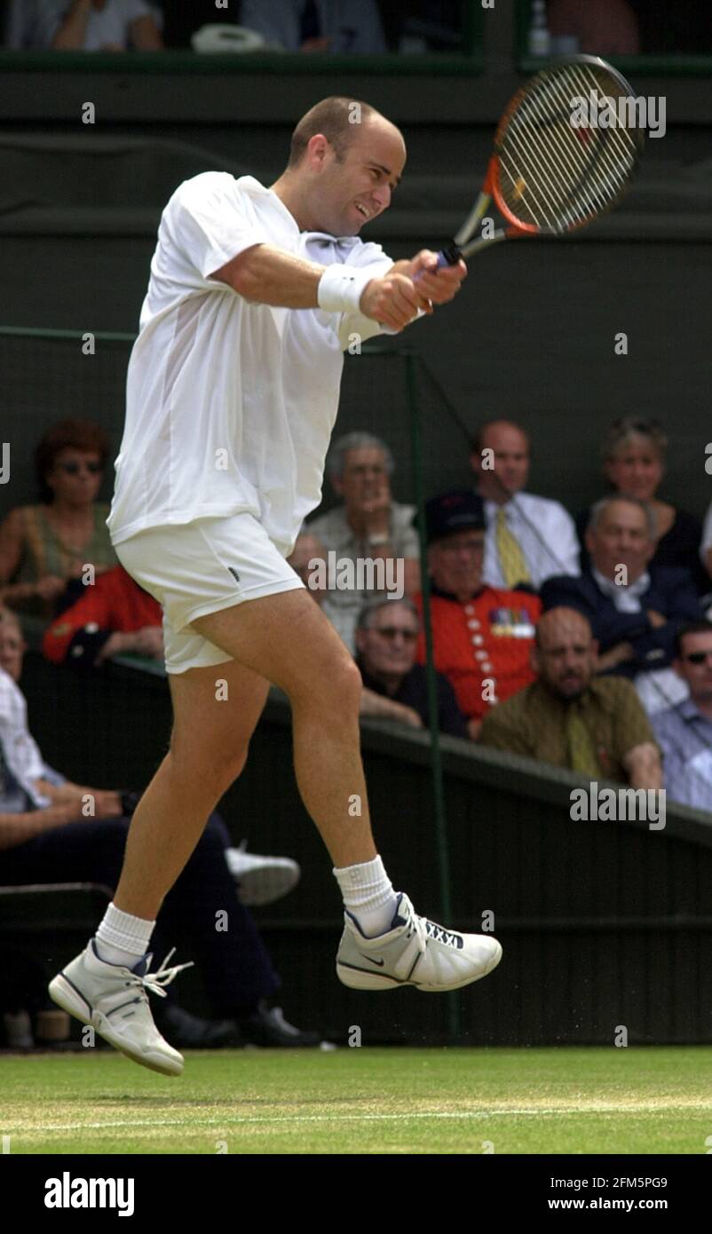 Wimbledon 2001 rafter hi-res stock photography and images - Alamy