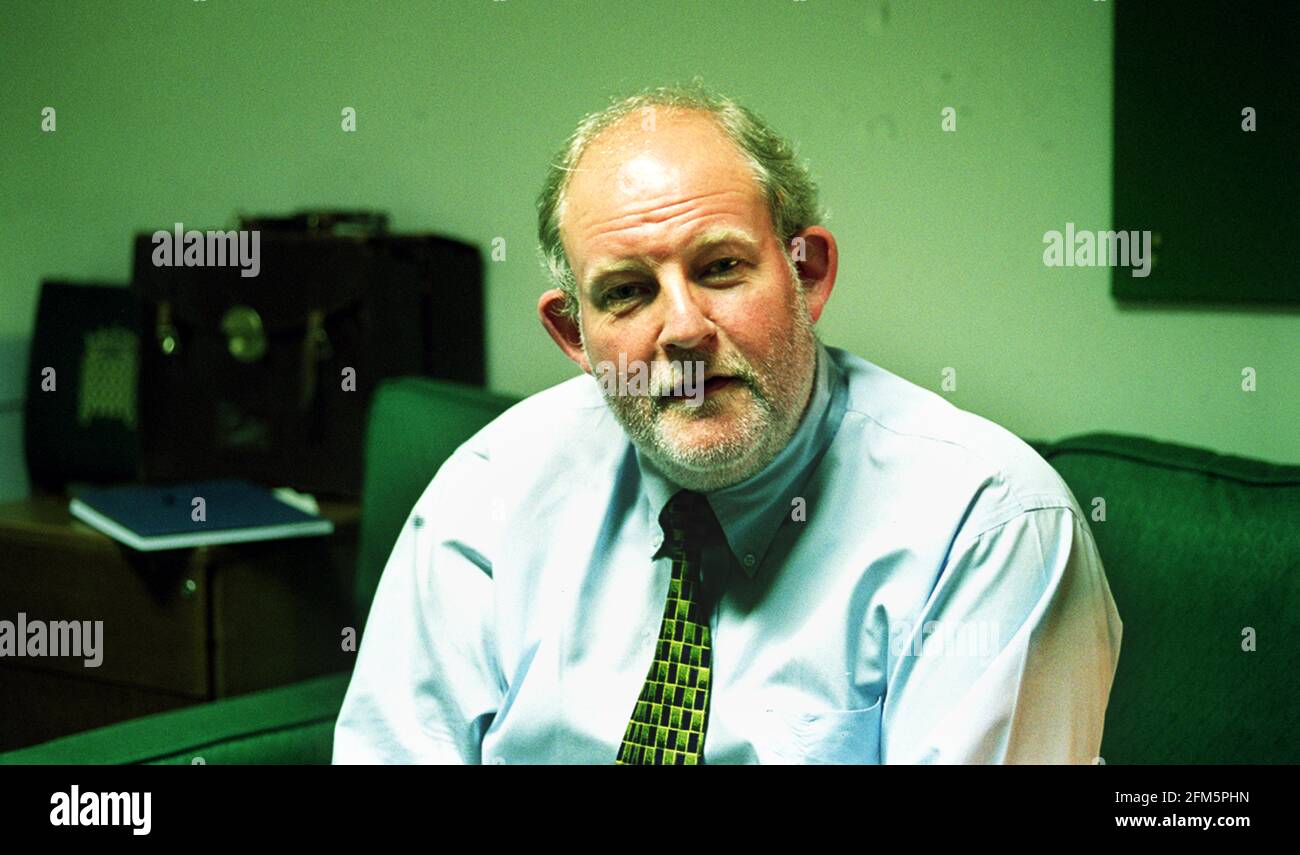 CHARLES CLARKE IN HIS WESTMINSTER OFFICE Stock Photo - Alamy