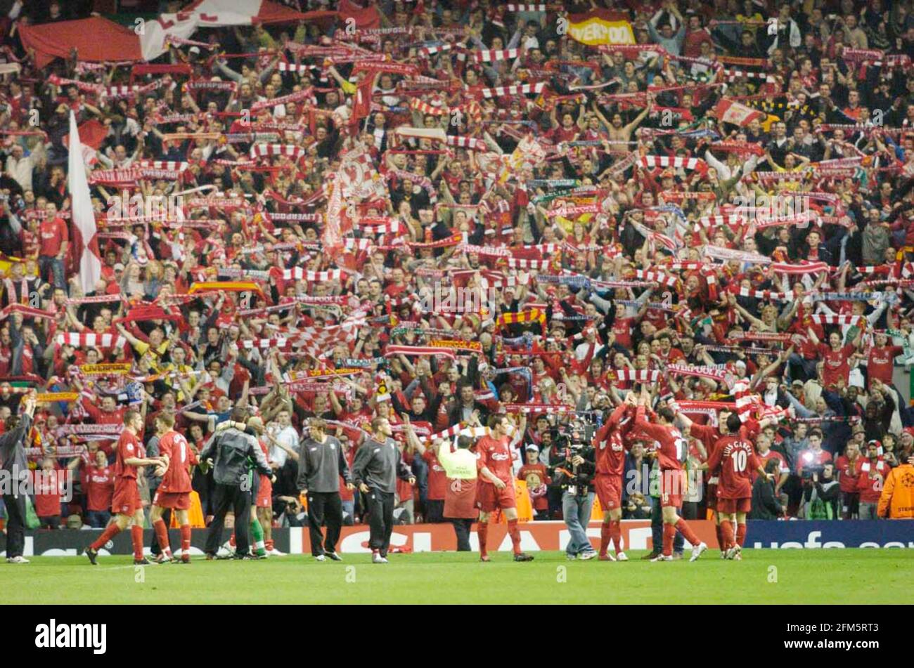 Liverpool 2005 champions league final hi-res stock photography and ...