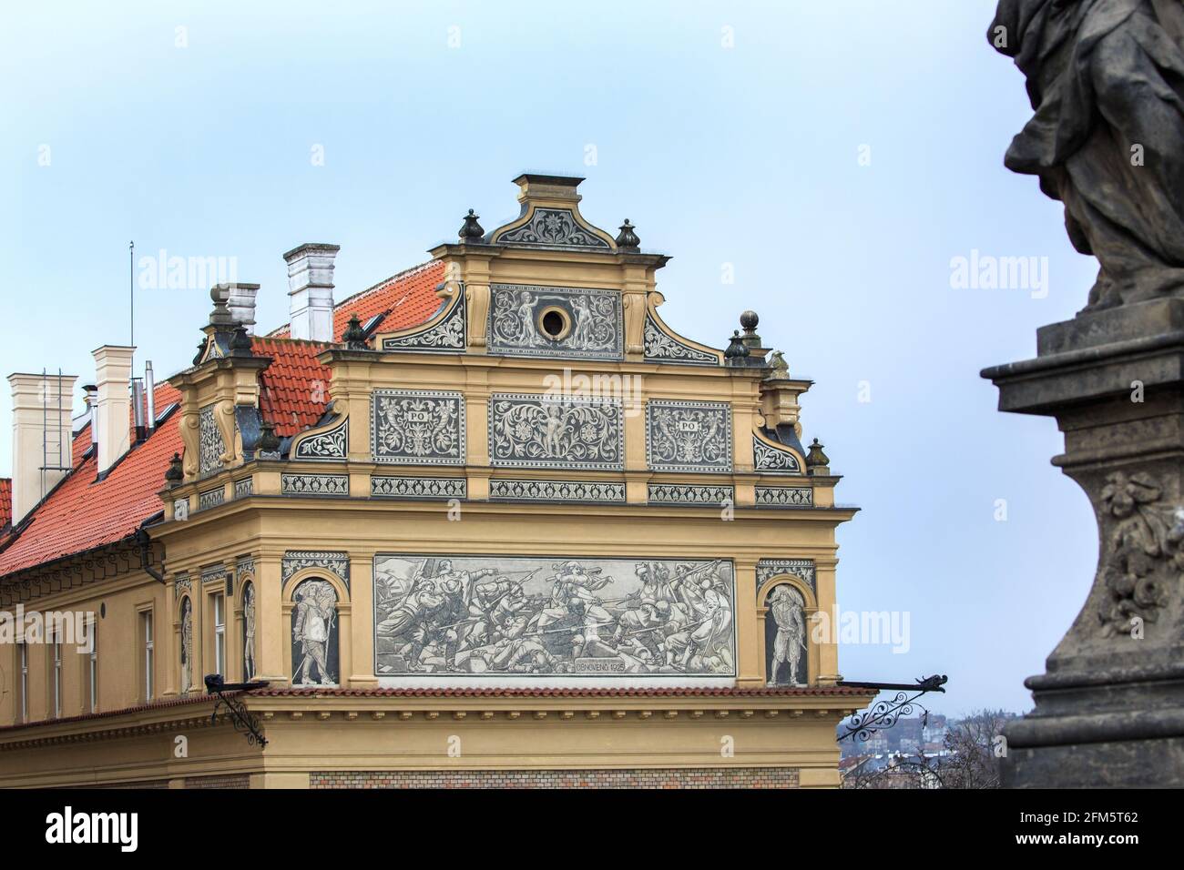 Sgraffito buildings hi-res stock photography and images - Alamy