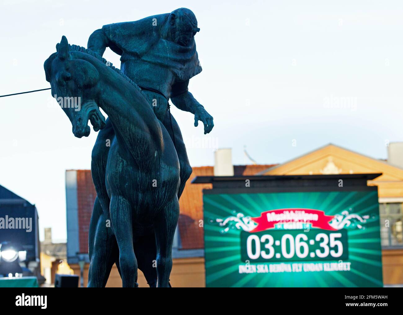 The folke filbyter statue hi-res stock photography and images - Alamy