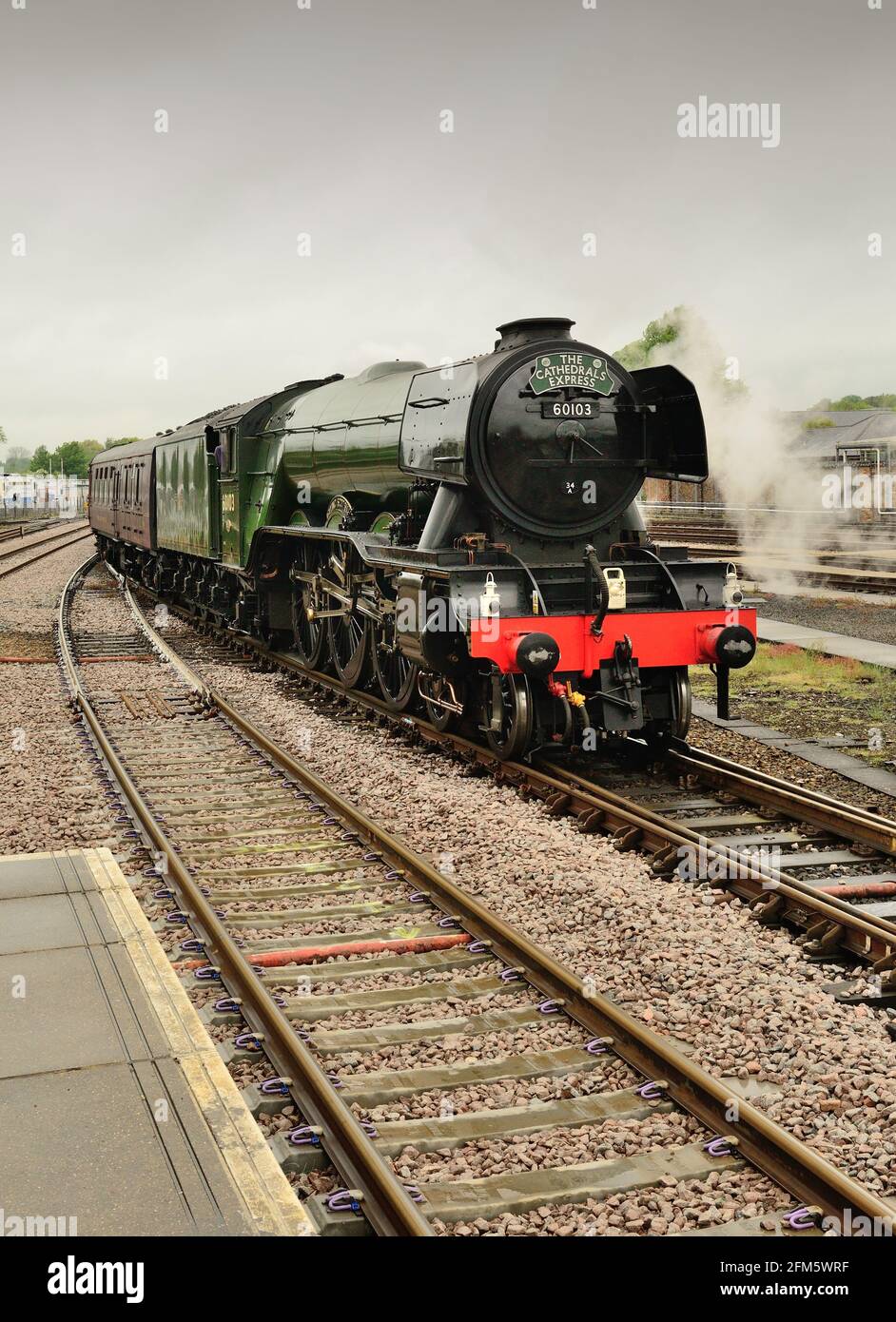 Steam Locomotive Flying Scotsman High Resolution Stock Photography and ...