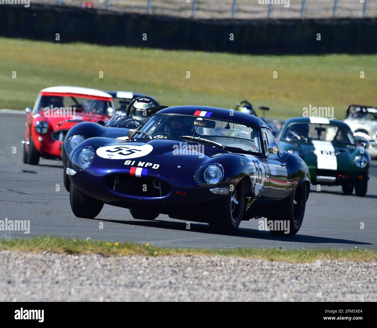 Martin Melling, Mark Burton, Graham Pattle, Jaguar E-Type Low Drag, RAC ...