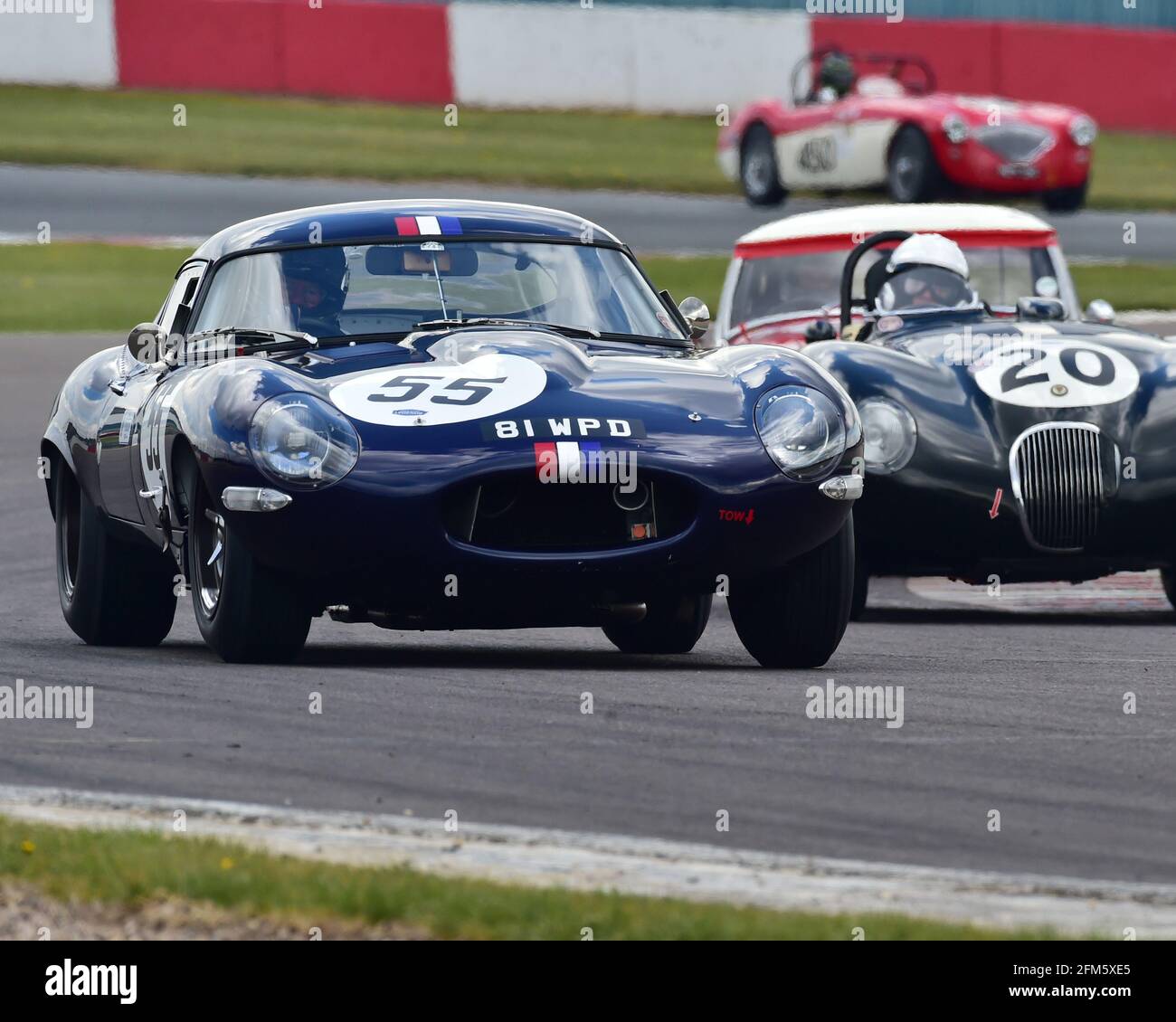 Martin Melling, Mark Burton, Graham Pattle, Jaguar E-Type Low Drag, RAC ...