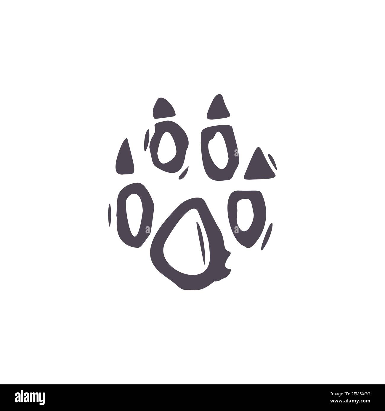 Fox Paw Print High Resolution Stock Photography and Images - Alamy
