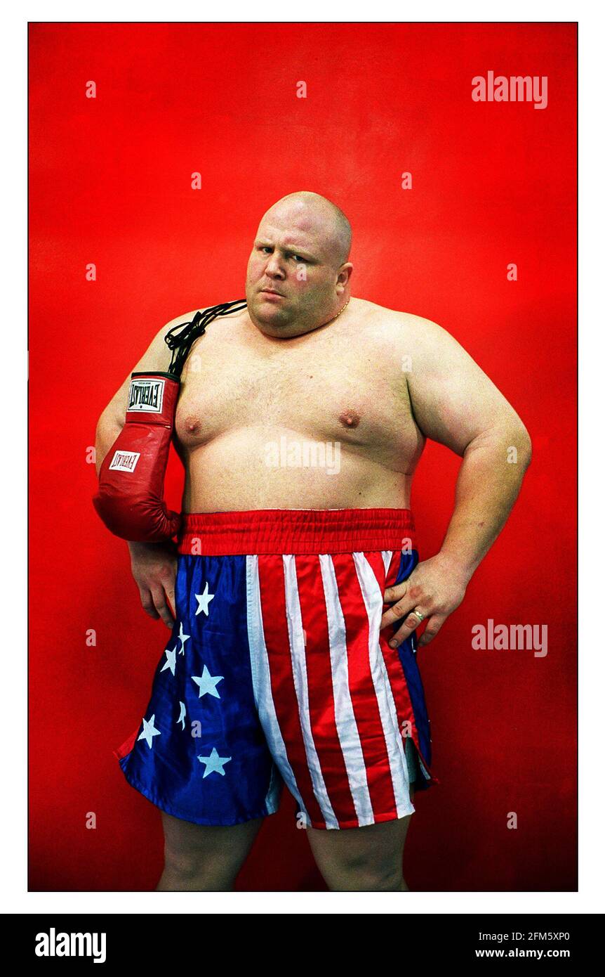 Super Heavyweight BUTTERBEAN Eric Esch trains at the Kronk Gym in ...