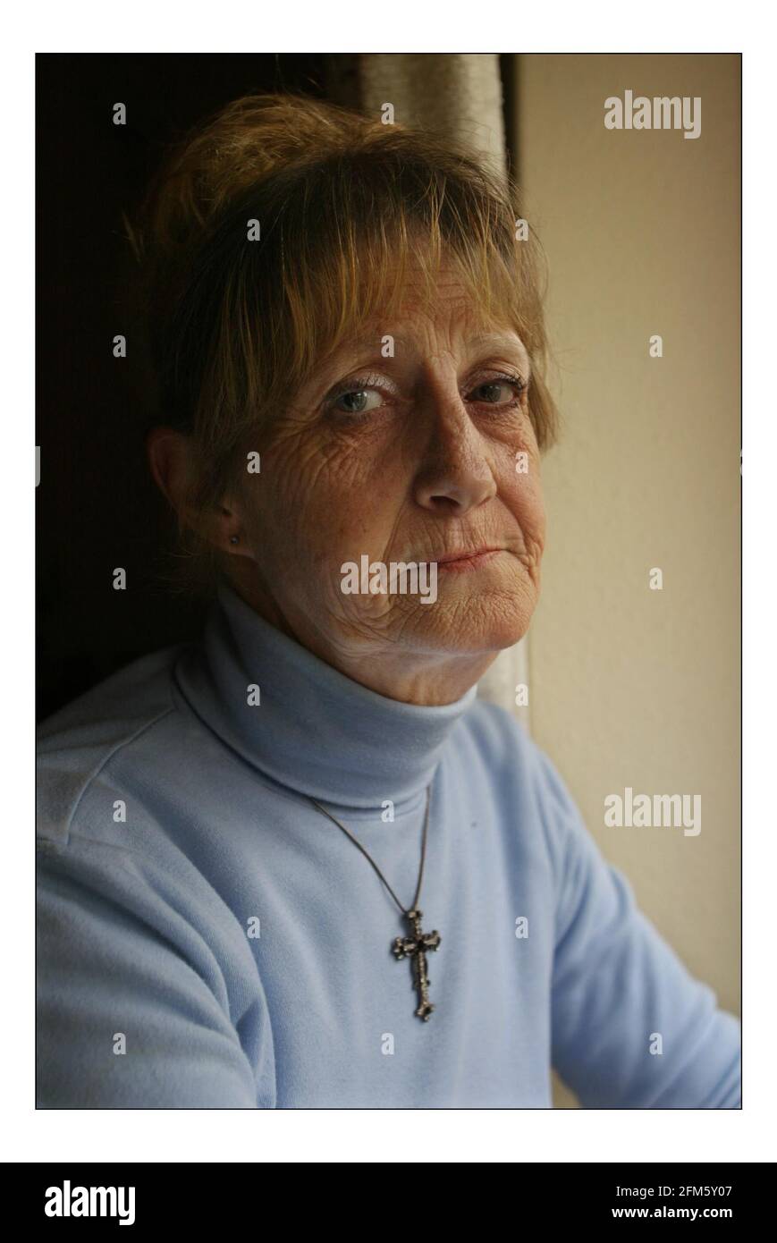 Ingrid Rowe at home in Witley,Godalmingpic David Sandison 18/2/2005 ...