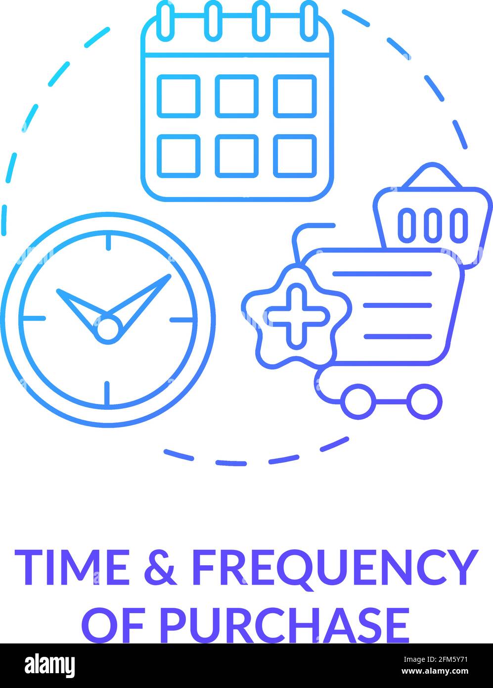 Customer frequency Stock Vector Images - Alamy