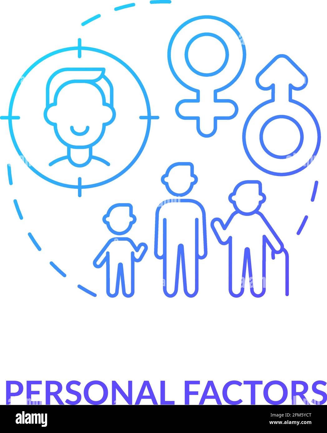 Personal factors concept icon Stock Vector Image & Art - Alamy