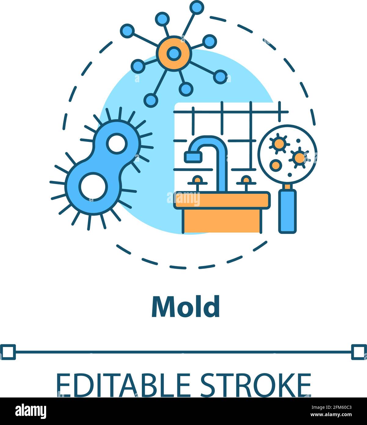 Condensation mould Stock Vector Images - Alamy