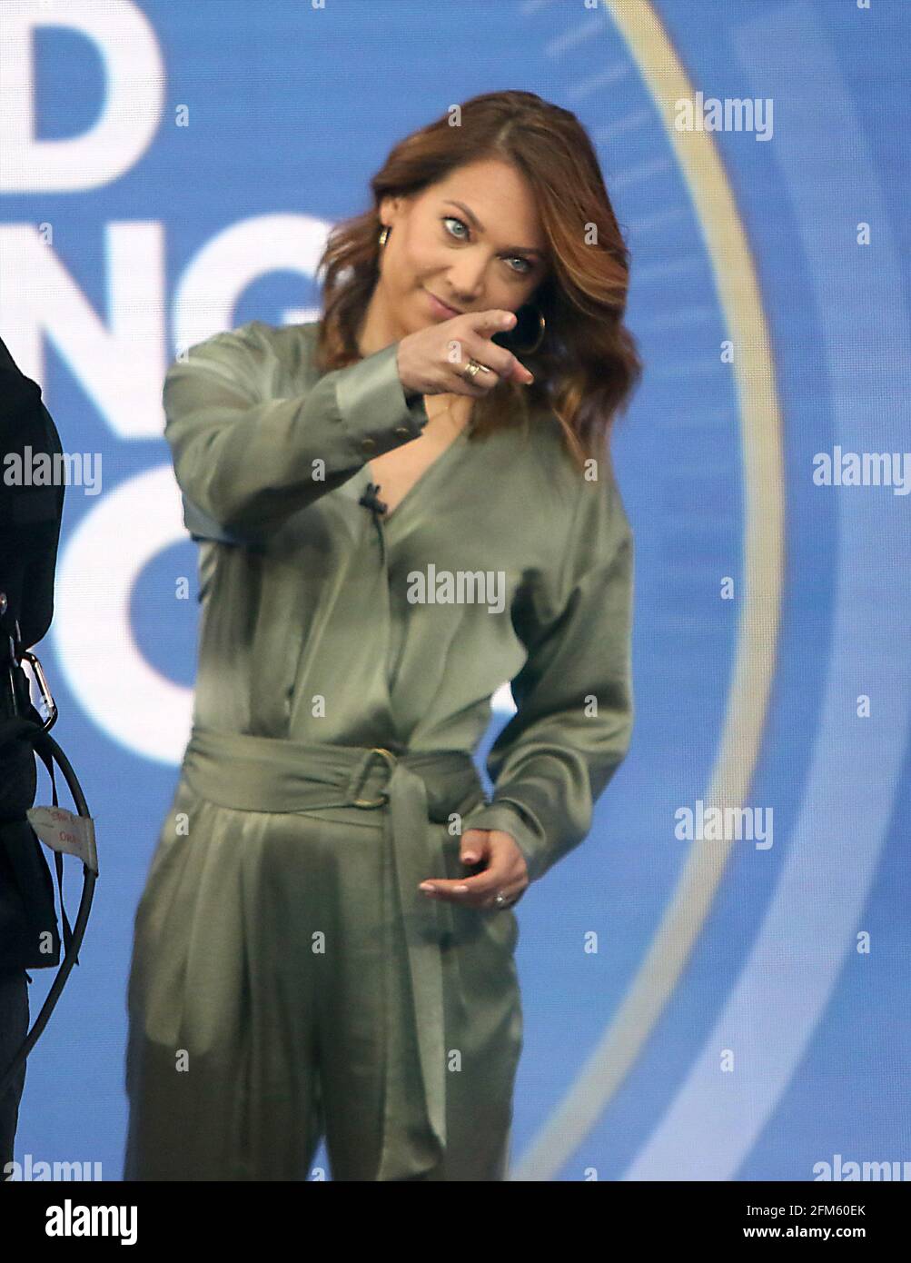 New York - NY - 20200316 The cast prepare to host the Good Morning ...