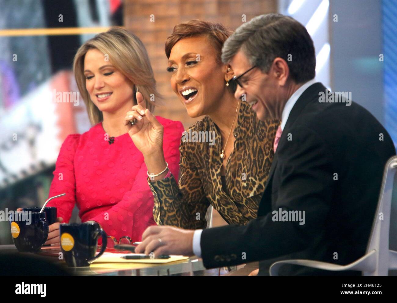 New York - NY - 20200306 The cast members of Good Morning America ...