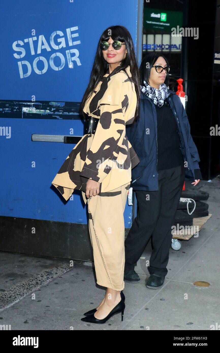 New York - NY - 20200310 Jameela Jamil at Good Morning America to talk ...