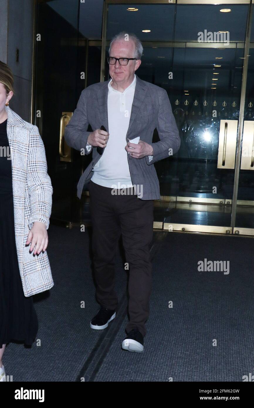 New York - NY - 20200309 Armie Hammer and Tracy Letts at the studios of ...