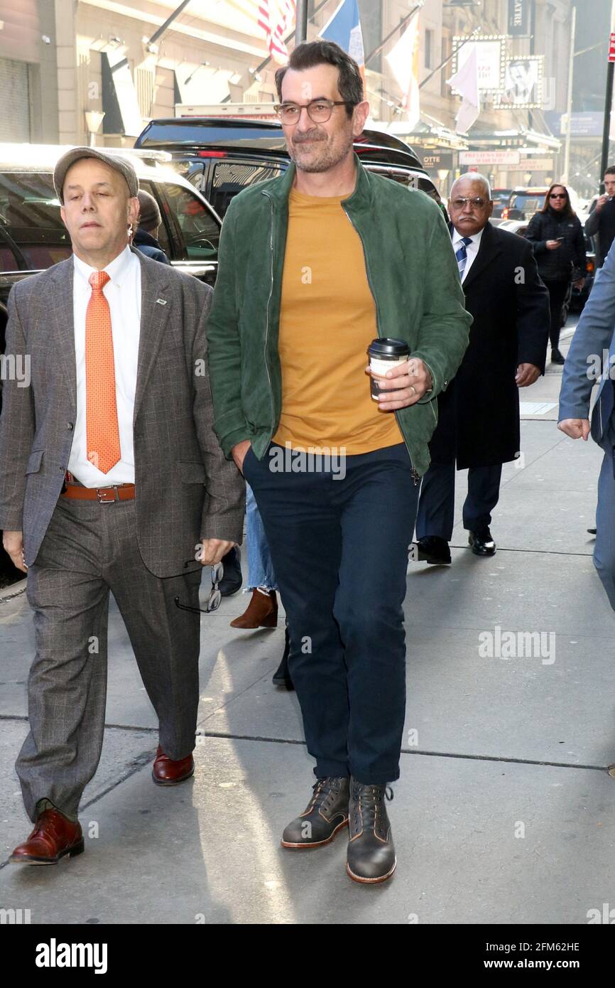 New York - NY - 20200303 - Ty Burrell arrives at the Good Morning ...