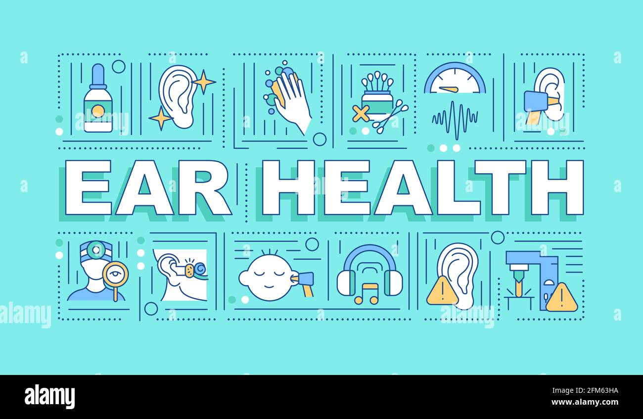 Ear health word concepts banner Stock Vector Image & Art - Alamy Ear health word concepts banner Stock Vector Image & Art - Alamy