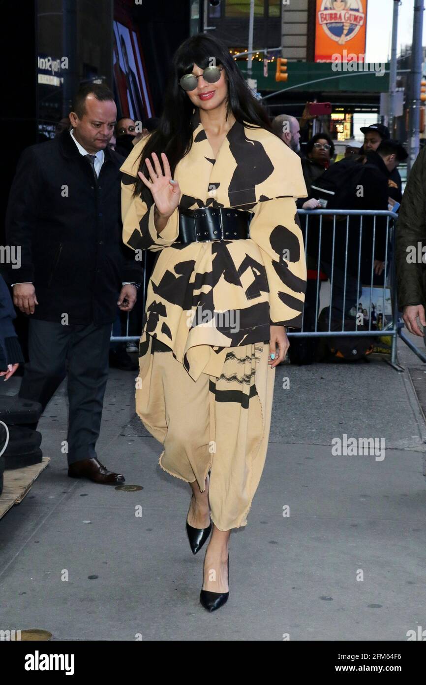 New York - NY - 20200310 Jameela Jamil at Good Morning America to talk ...