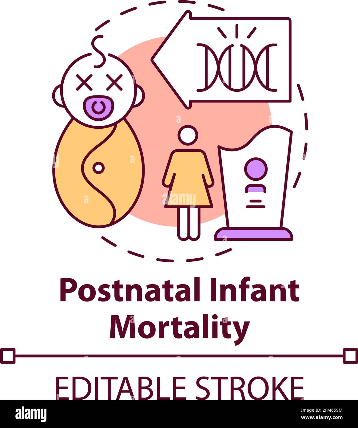 Infant mortality Stock Vector Images - Alamy
