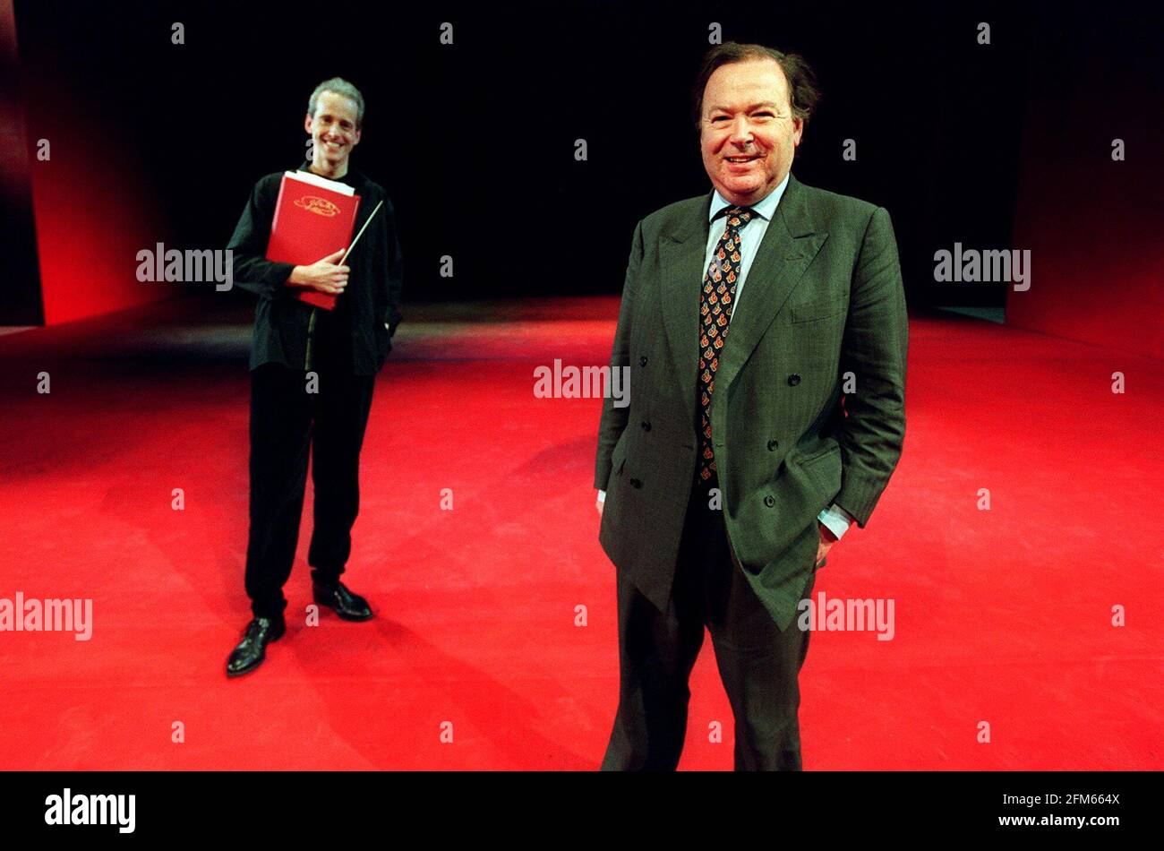CONDUCTOR NICHOLAS PAYNE WITH DIRECTOR PAUL DANIEL AT THE ENGLISH ...