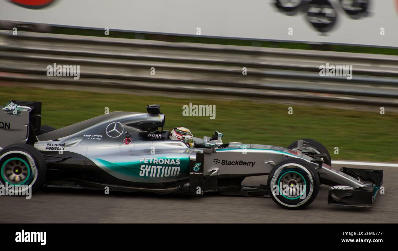 Lewis hamilton 2015 hi-res stock photography and images - Alamy